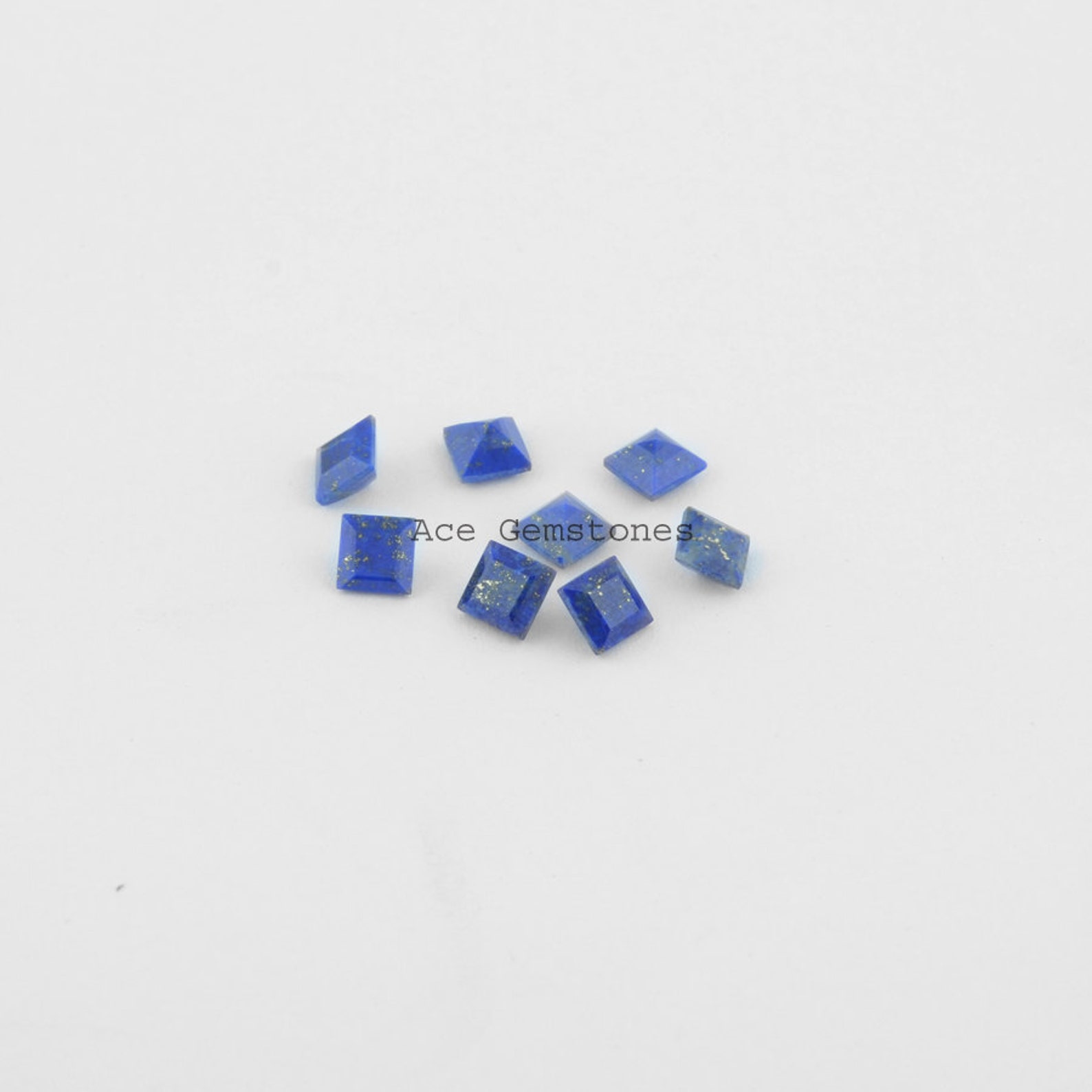Extraordinary Lapis AAA Grade Square Cut Faceted Wholesale Loose ...