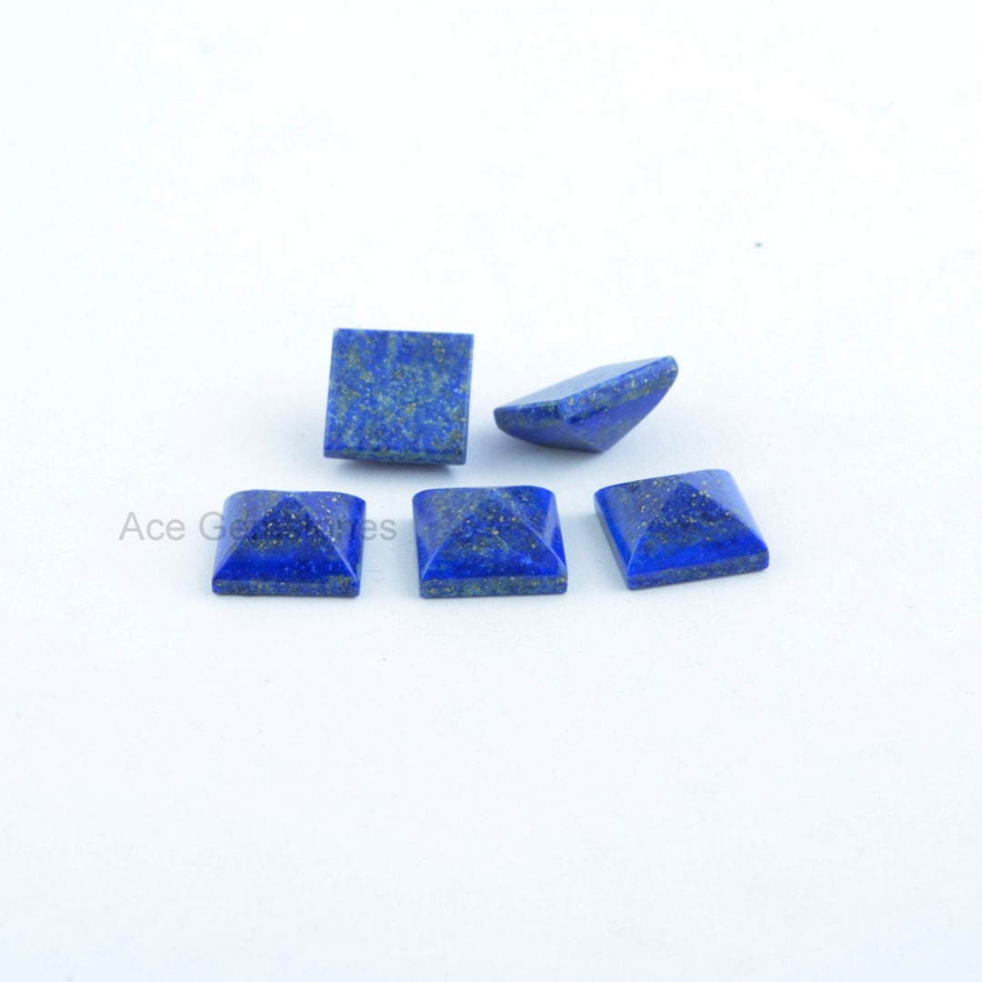 Lapis Pyramid Shape, Lapis Loose Gemstone, Lapis Pyramid 12mm ...