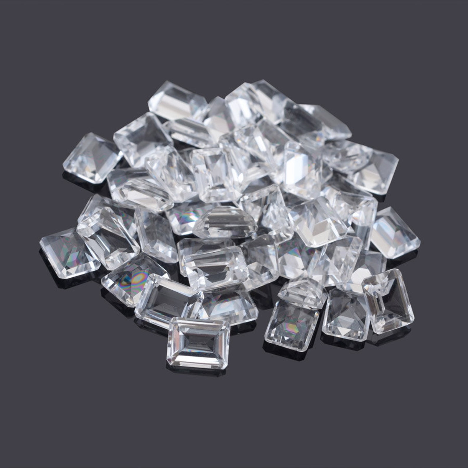 Crystal Quartz Octagon 6x8mm AAA Grade Wholesale Loose - Etsy