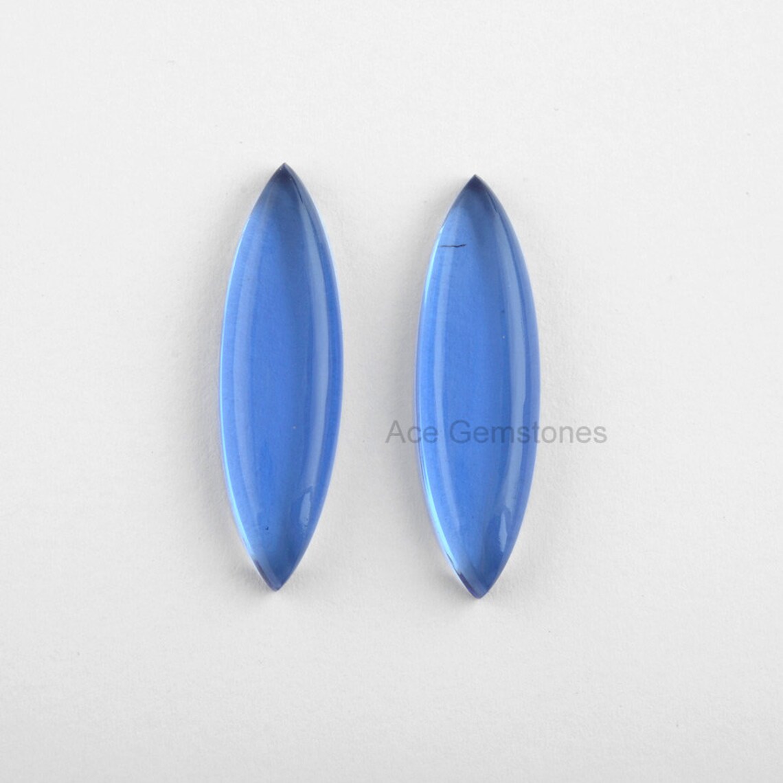 Tanzanite Quartz Smooth Stone Tanzanite Loose Gemstone Flat | Etsy