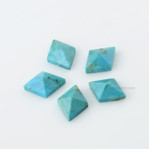 Turquoise 12x16mm Pyramid Shape Gemstone-jewelry Making Gemstone ...