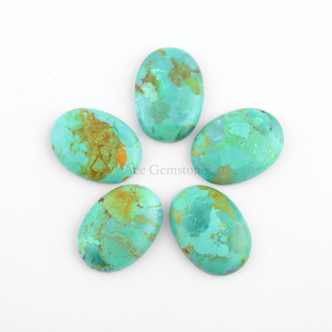 Arizona Turquoise Oval Shape Gemstones, Blue Turquoise Wholesale ...