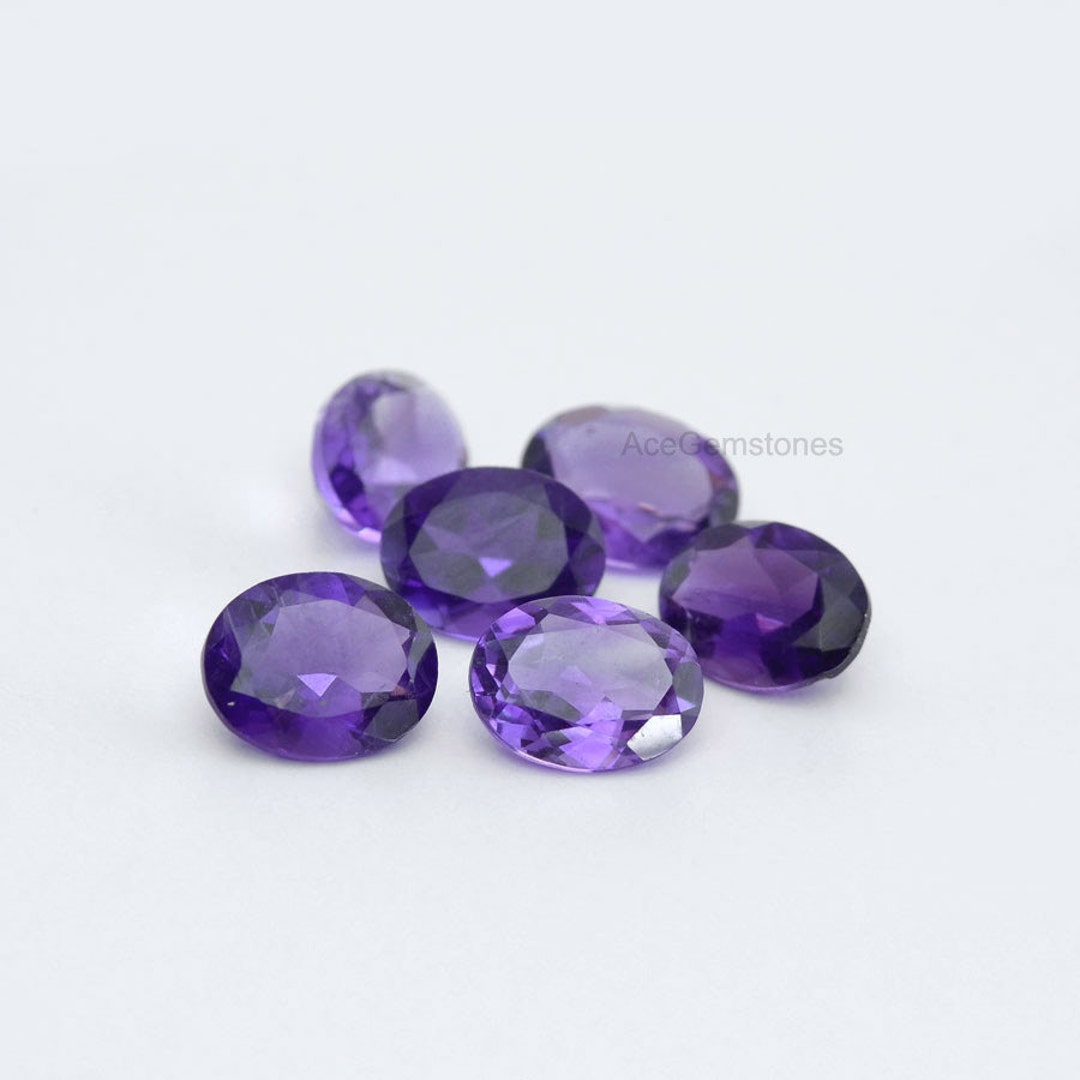 Genuine Superb Amethyst African Oval 5x7mm AAA Grade Loose Excellent ...