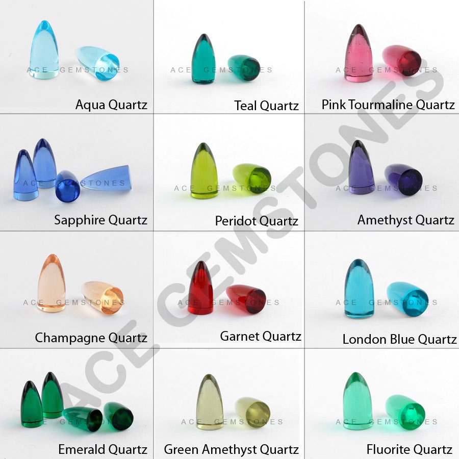 Bullet Shape Gemstone Labradorite Bullet Stone Loose Smooth - Etsy