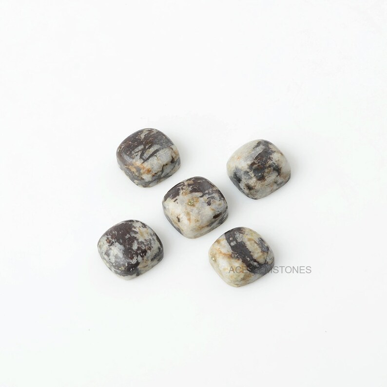 Brown Zebra Jasper Cushion Shape Gemstone-jewelry Making Gemstone ...