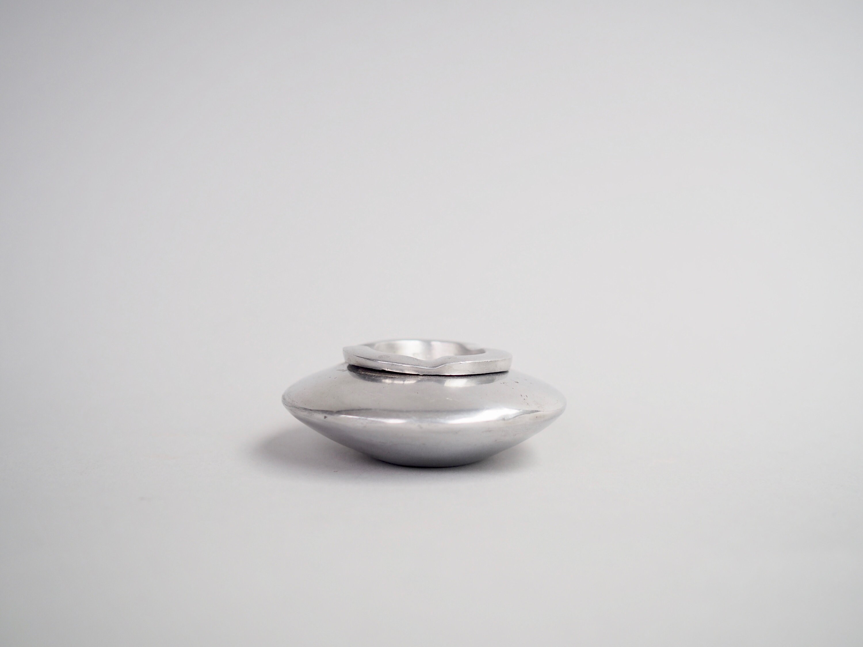 Pewter Ashtray, Flying Saucer/ufo Shape, Moroccan Ashtray, Metal ...