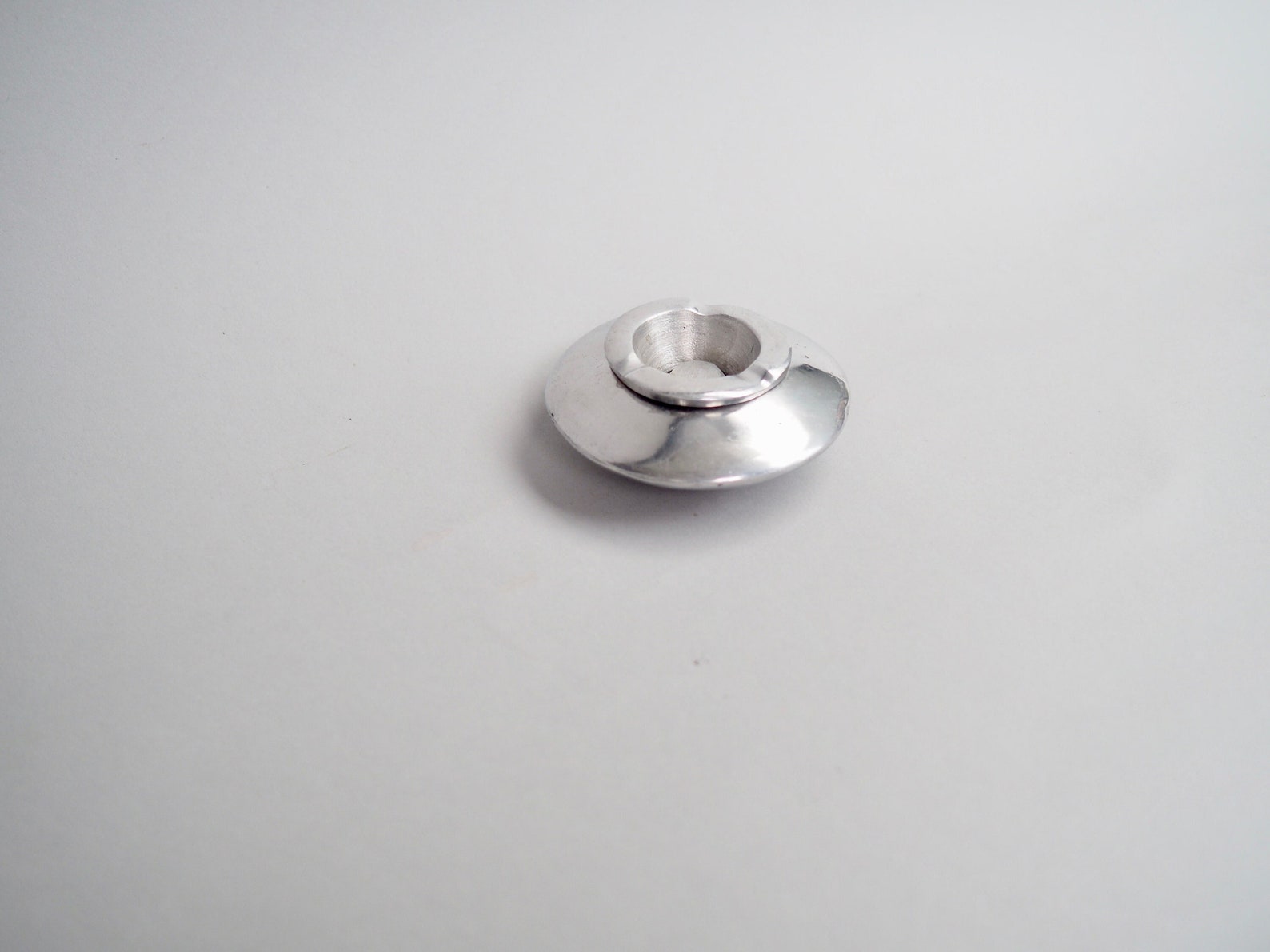 Pewter Ashtray, Flying Saucer/ufo Shape, Moroccan Ashtray, Metal ...