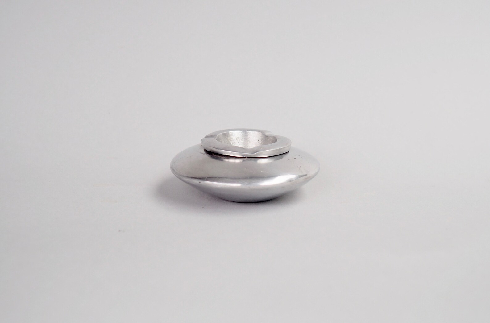 Pewter Ashtray, Flying Saucer/ufo Shape, Moroccan Ashtray, Metal ...