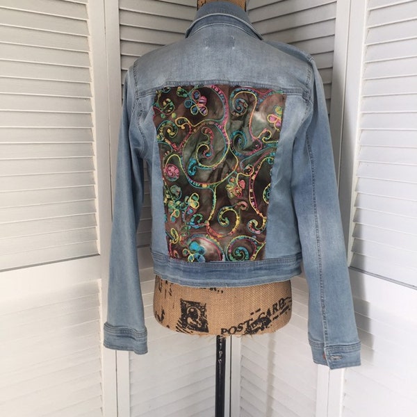 Embellished Denim Jacket - Etsy