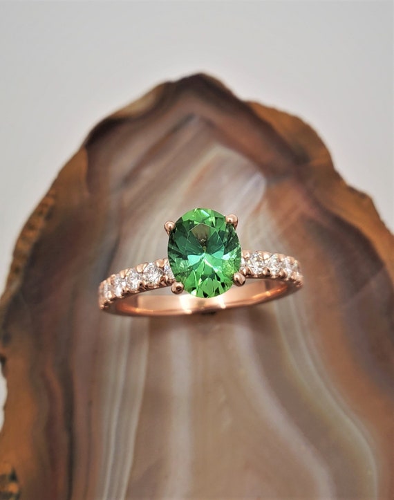 Maine Tourmaline Engagement Rings