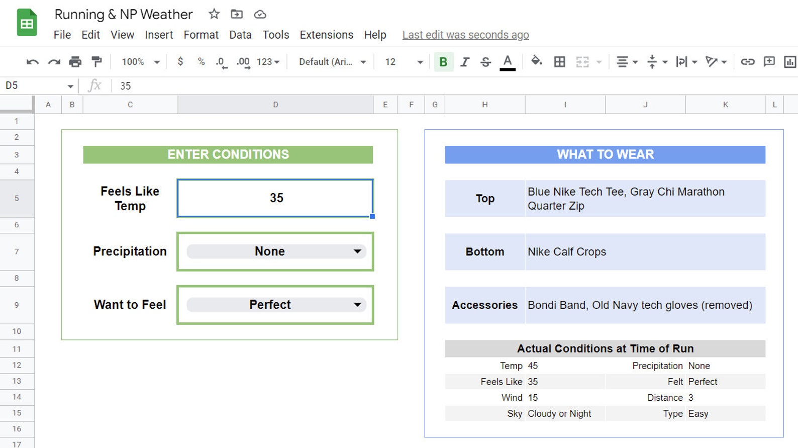 Running Clothes Log Recommender - Track What You Wear - Get Suggestions ...
