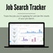 Job Search Tracker Spreadsheet Google Doc Microsoft Excel - Etsy