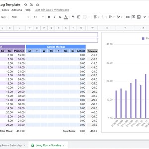 Marathon Training Plan & Spreadsheet - 26.2 Running Log - Google Doc ...