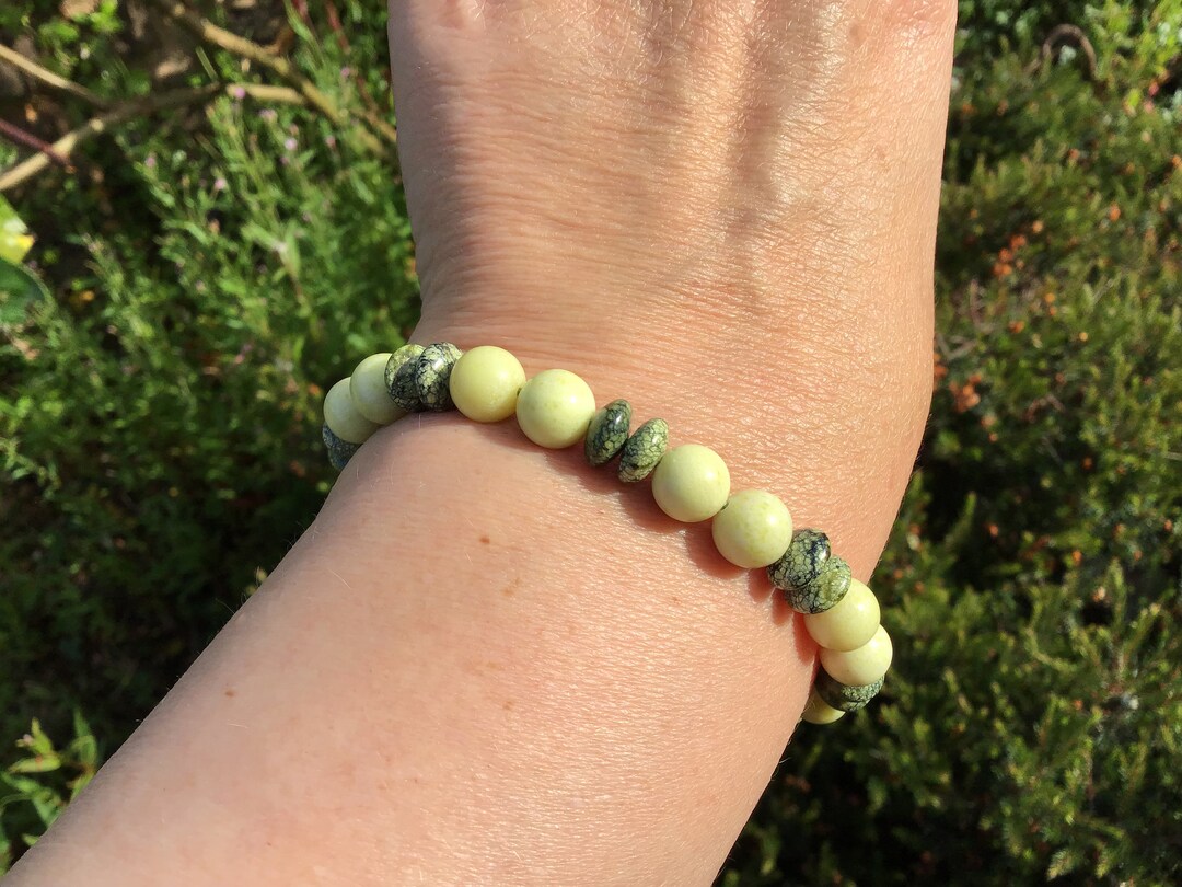 Lemon Jasper and Green Snowflake Adjustable Cotton Cord - Etsy UK