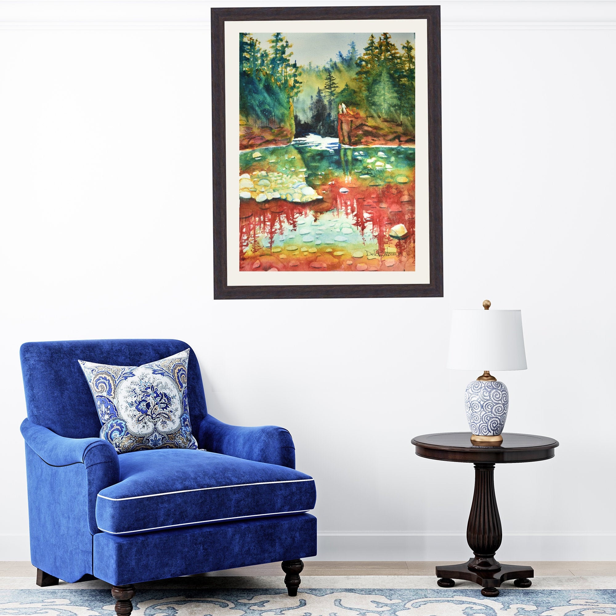 Original Painting of Minnesota River Landscape from a David | Etsy