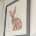Fine Art Print of Psychedelic White Rabbit From My Original Watercolor ...