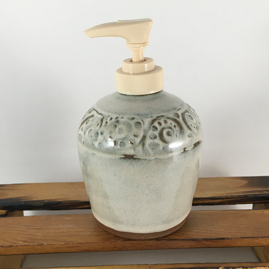 Ceramic Dispenser Pottery Soap or Lotion Dispenser Ready to - Etsy