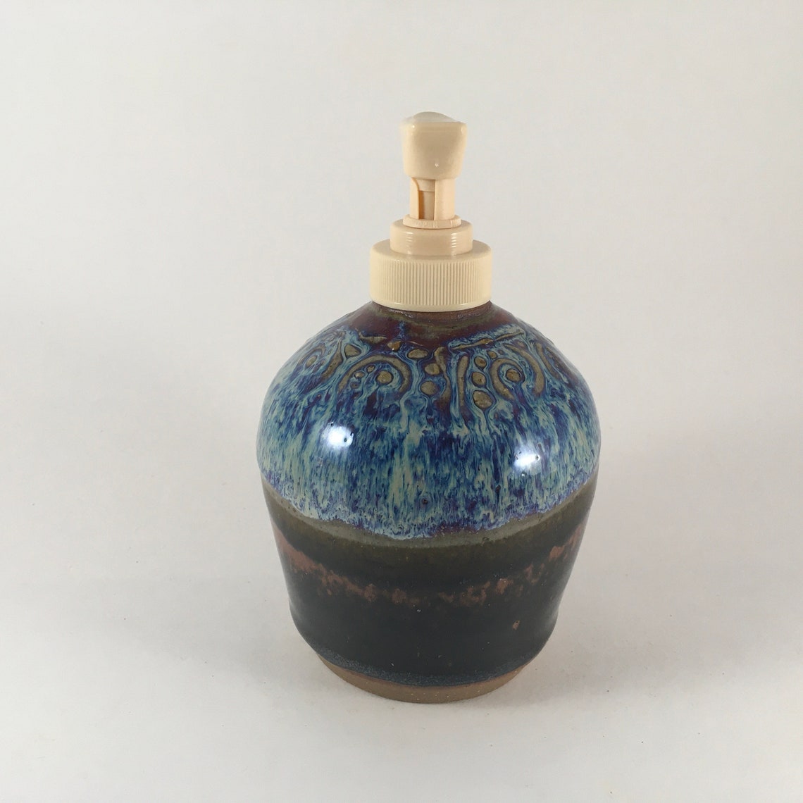 Ceramic Dispenser Pottery Soap or Lotion Dispenser Ready to | Etsy