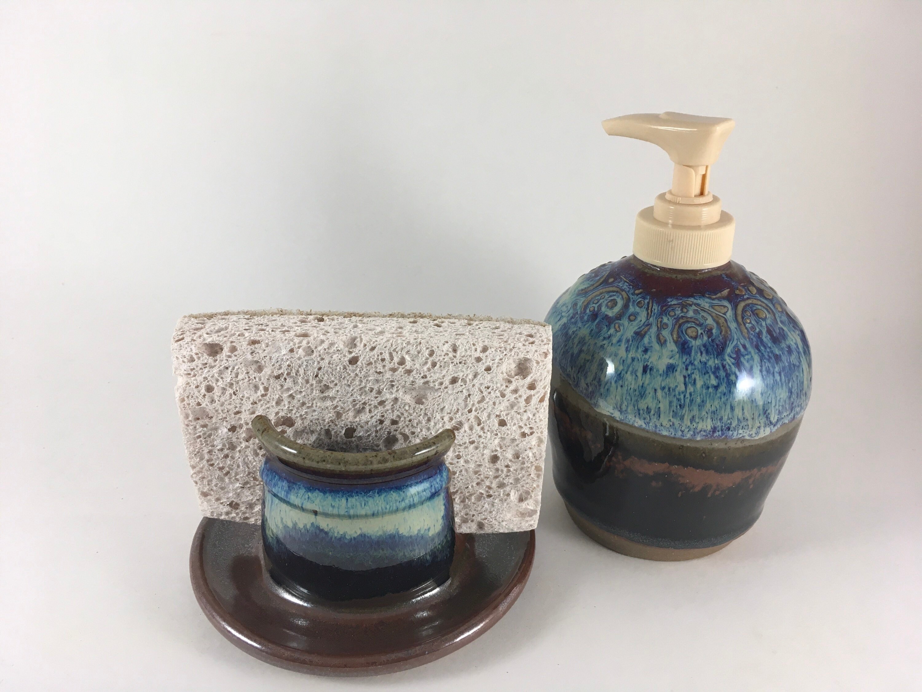 Ceramic Dispenser Pottery Soap or Lotion Dispenser Ready to | Etsy