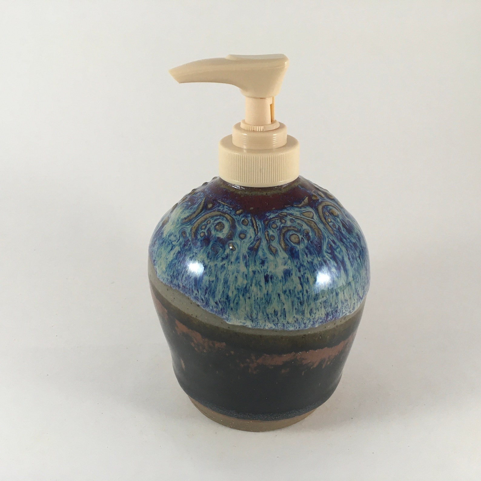 Ceramic Dispenser Pottery Soap or Lotion Dispenser Ready to | Etsy