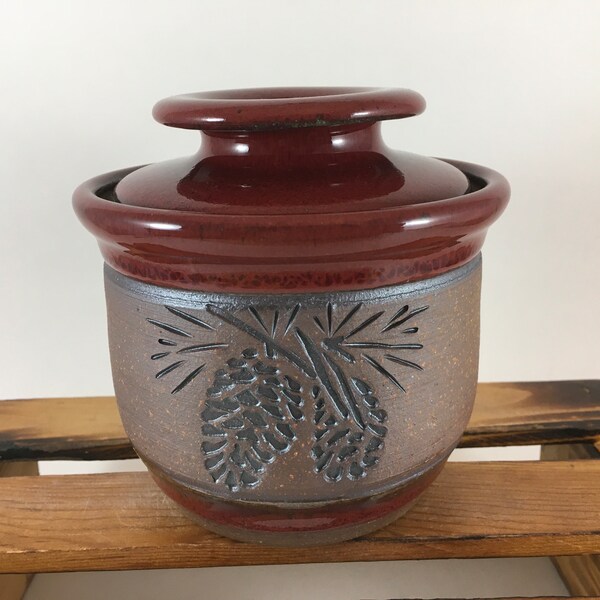 Red Butter Dish - Etsy