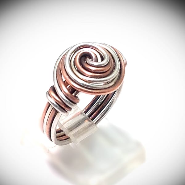 Copper Wire Ring - Etsy
