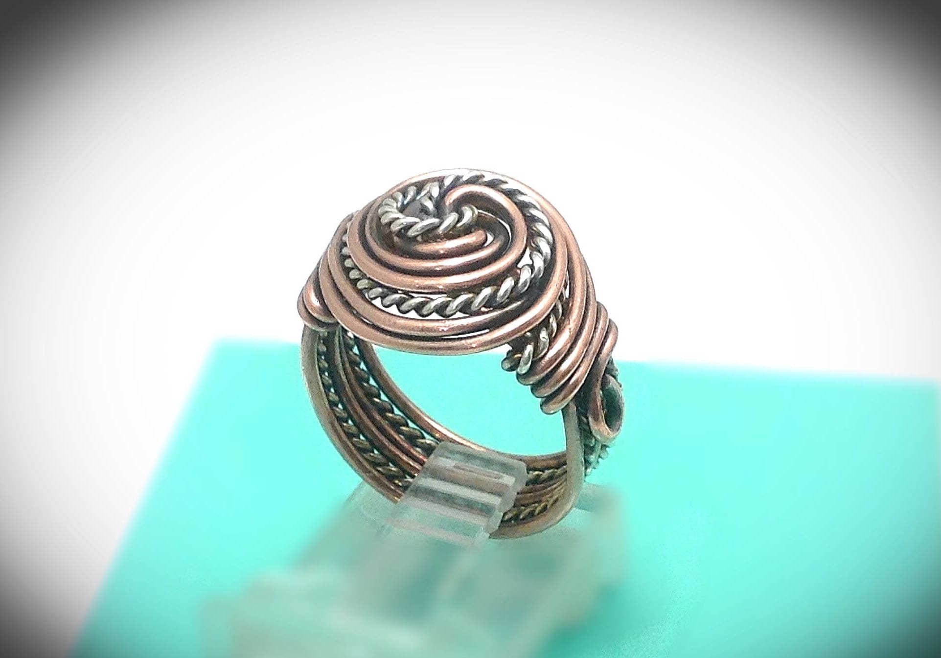 Wirewrapped Ring. Wire Wrapped Jewelry. Wire Ring. Handcrafted Jewelry ...