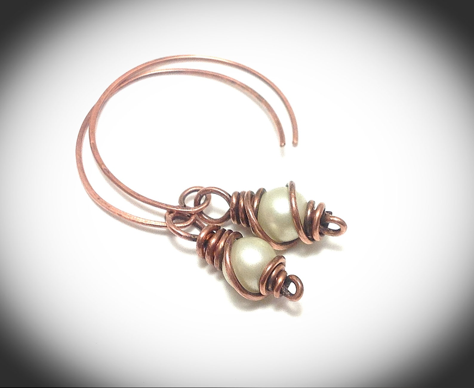 Copper Wire Jewelry. Wirewrapped Jewelry. Wire Jewelry. Antiqued Copper ...