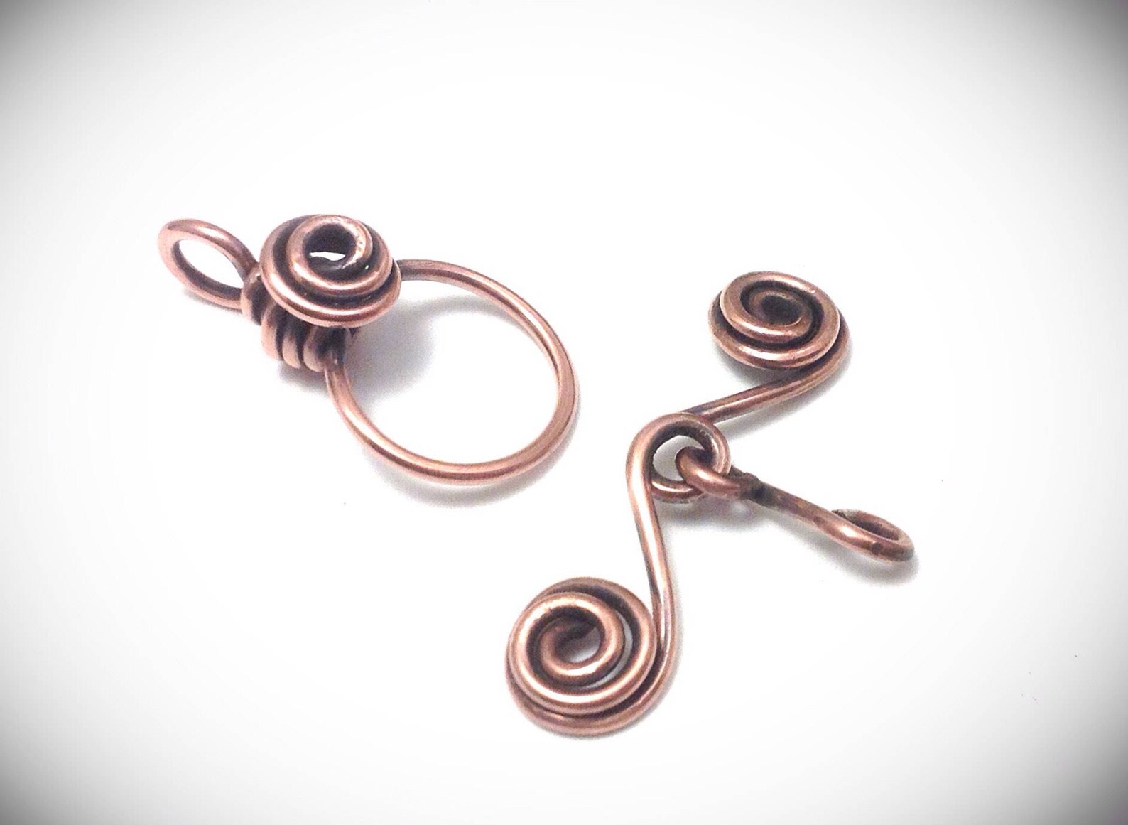 Toggle Clasp. Copper Clasp. Copper Toggle. Jewelry Findings. - Etsy