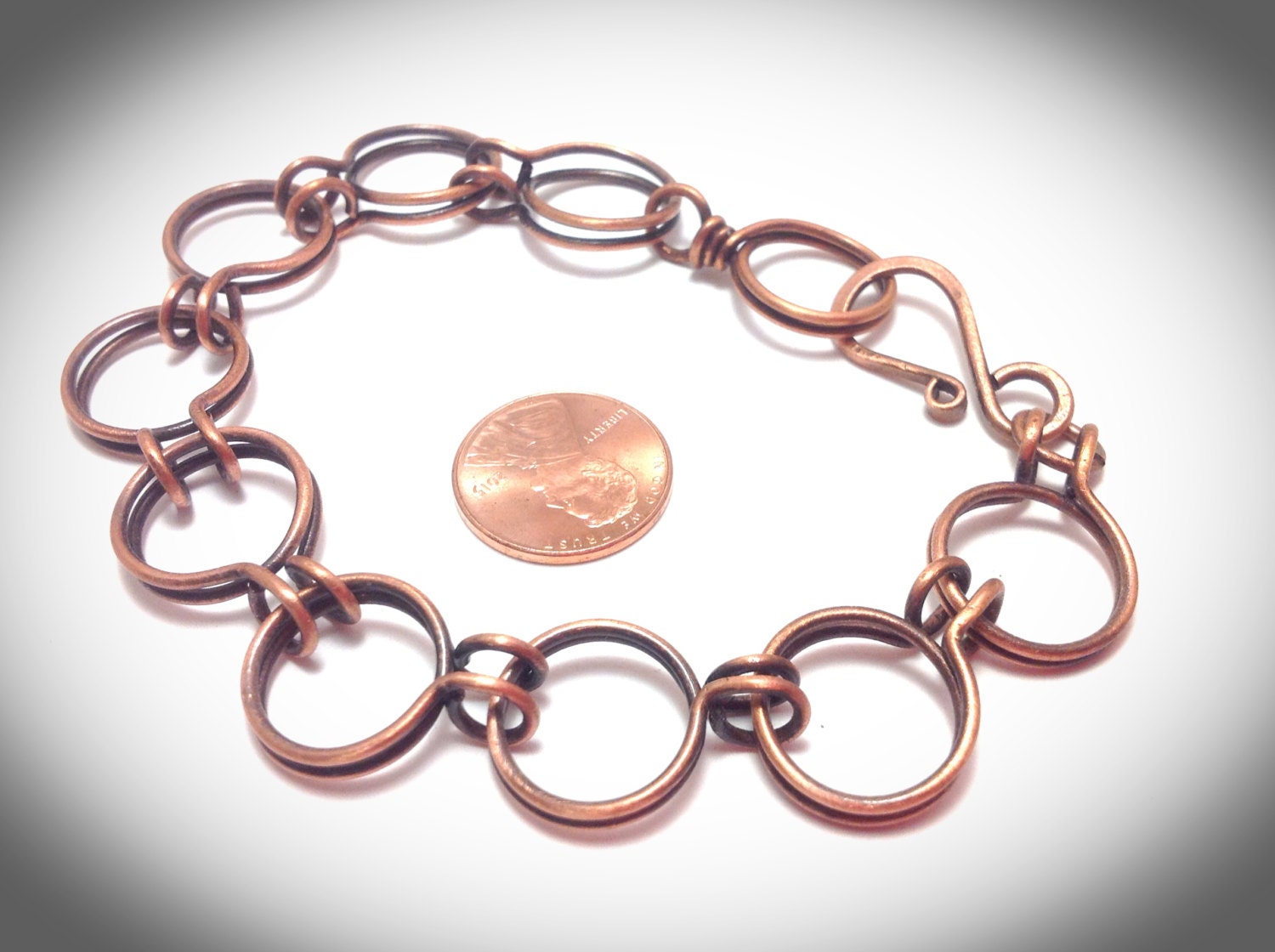 Men's Jewelry. Wire Wrapped Jewelry. Men's Bracelets. Copper Bracelet ...