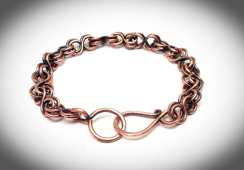 Copper bracelet Wire wrapped jewelry Copper wire wrapped | Etsy