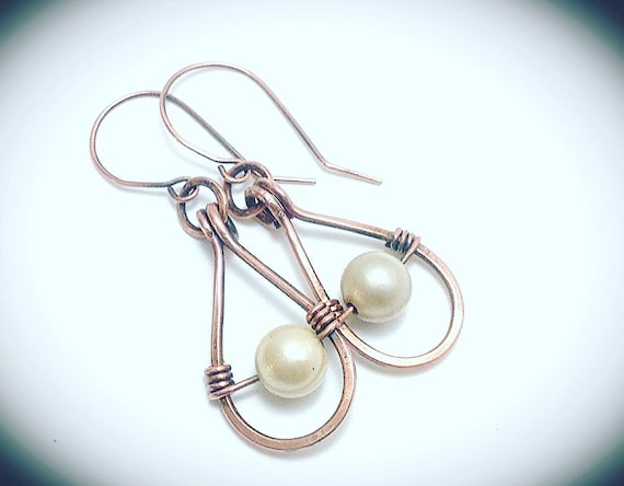 Copper Wire Jewelry. Wirewrapped Jewelry. Wire Jewelry. | Etsy