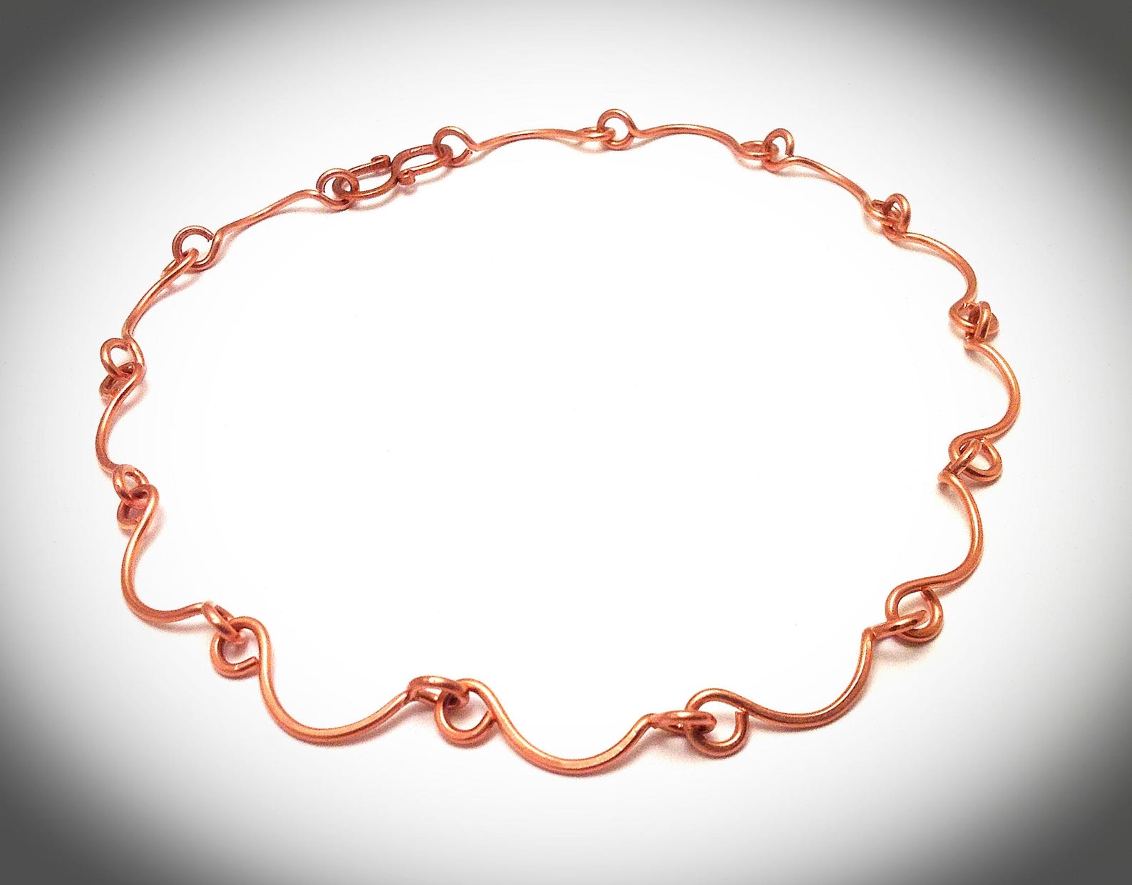 Wire Wrapped Jewelry, Necklace. Copper Chain, Copper Wire Wrapped ...