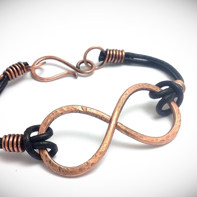 Mens Infinity Bracelet - Etsy