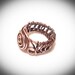 Wire Wrapped Jewelry. Copper Wirewrapped Ring. Circle Band. Wire ...
