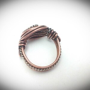 Wirewrapped Ring. Wire Wrapped Jewelry. Wire Ring. Handcrafted Jewelry ...