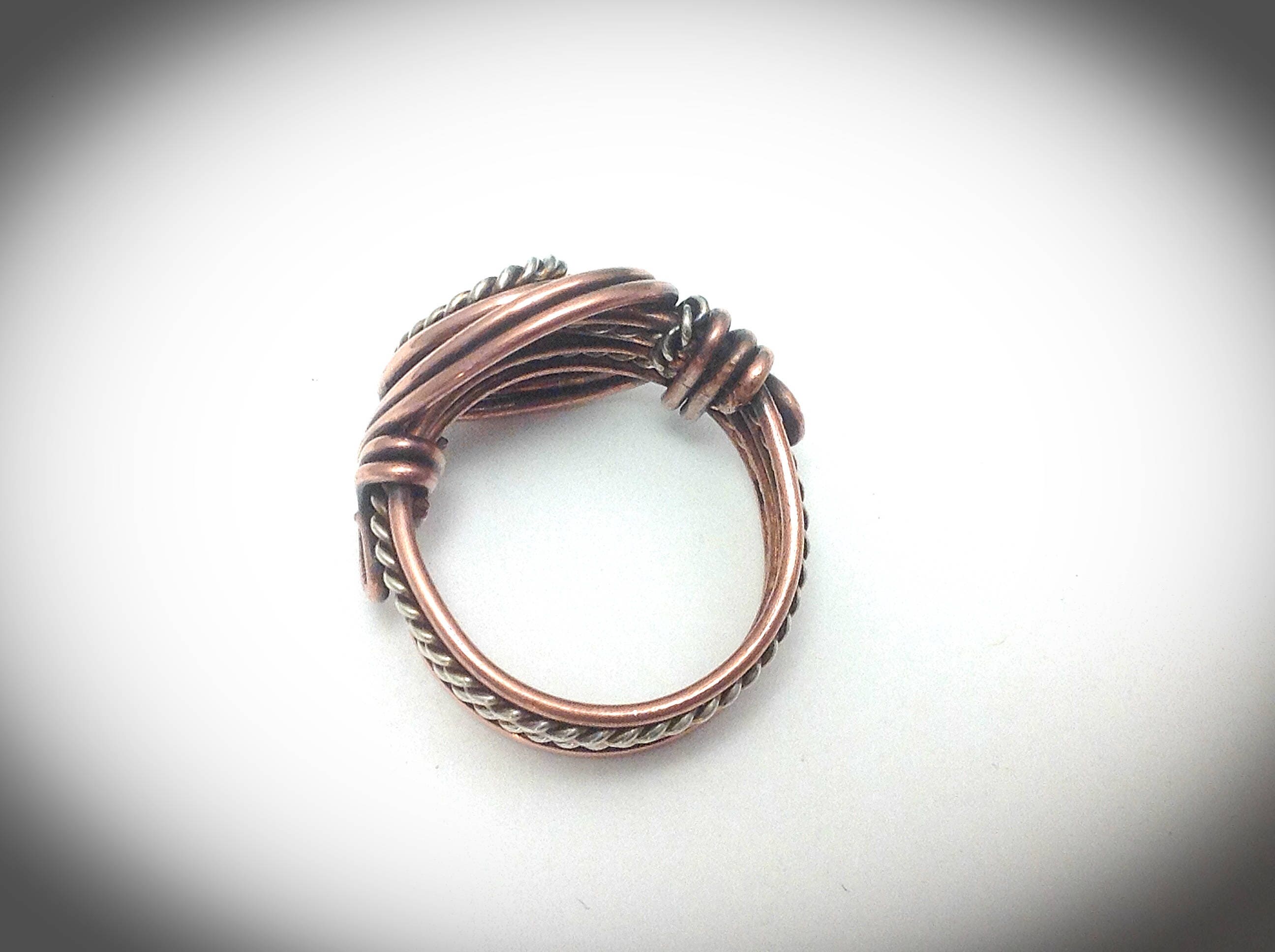 Wirewrapped Ring. Wire Wrapped Jewelry. Wire Ring. Handcrafted Jewelry ...