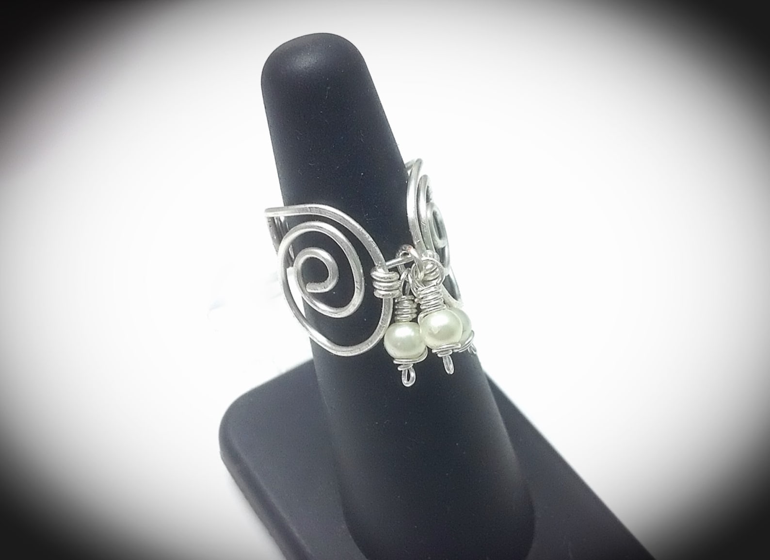 Wirewrapped Jewelry. Silver Wire Ring, Sterling Silver Ring With Wire ...