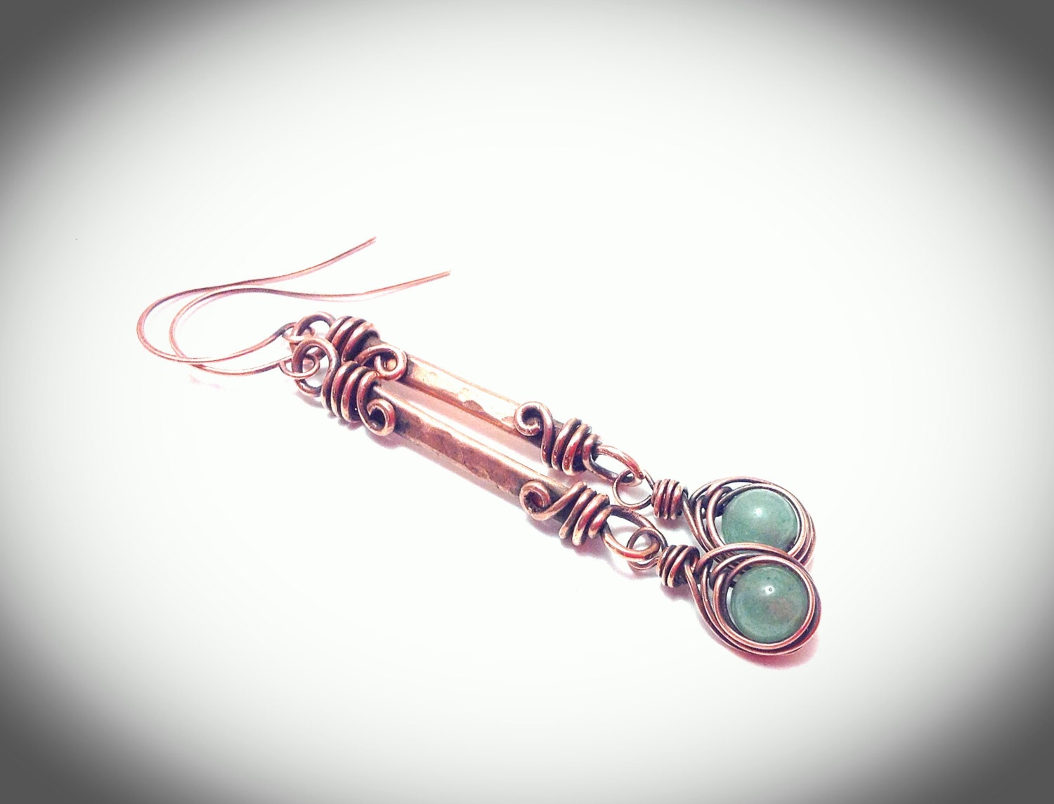 Wirewrapped Jewelry. Copper Wire Jewelry. Copper Stick Wire Wrapped ...
