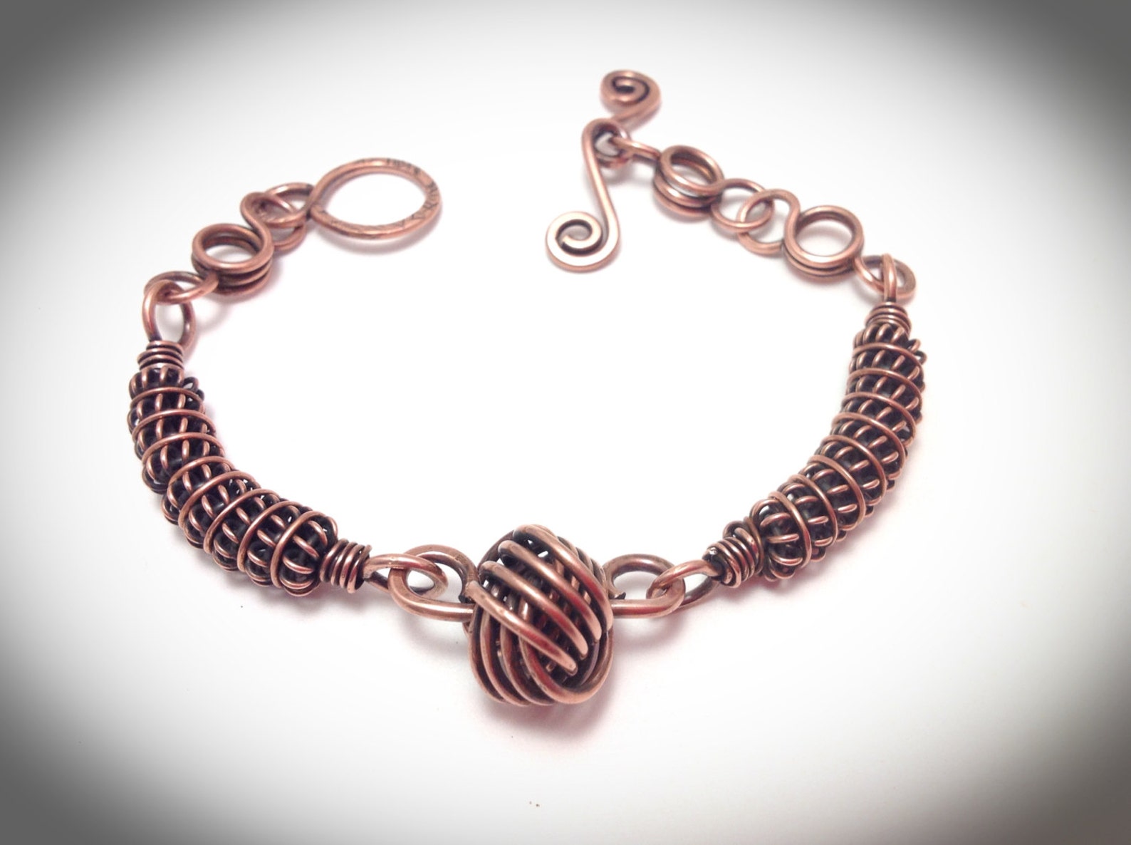 Wire Jewelry. Wirewrapped Jewelry. Copper Wire Jewelry. Coiled Copper ...