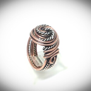 Wirewrapped Ring. Wire Wrapped Jewelry. Wire Ring. Handcrafted Jewelry ...