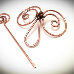 Wire Wrapped, Copper Hair Pin, Wire Wrapping, Hair Accessories, Hair ...