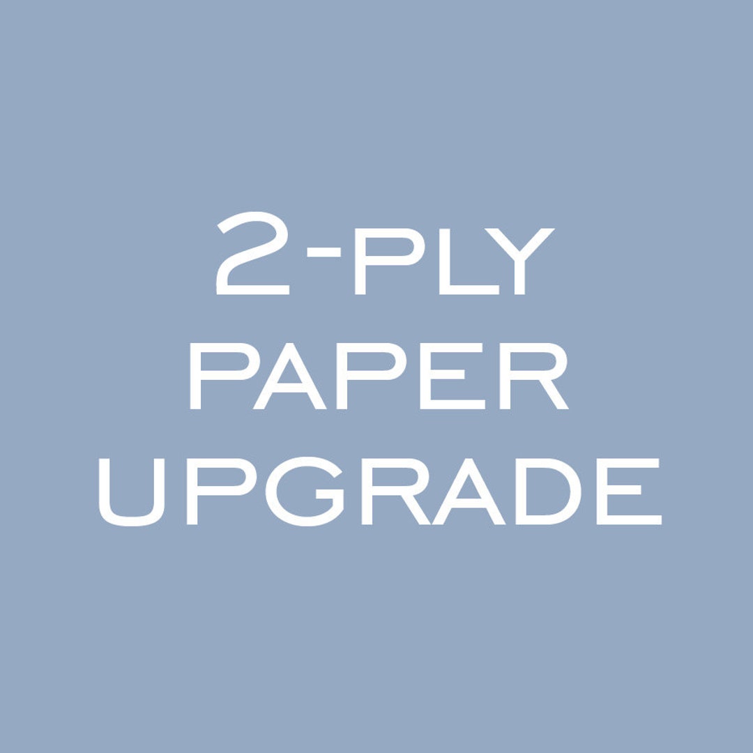 Double-thick, 2-ply Paper Upgrade - Etsy