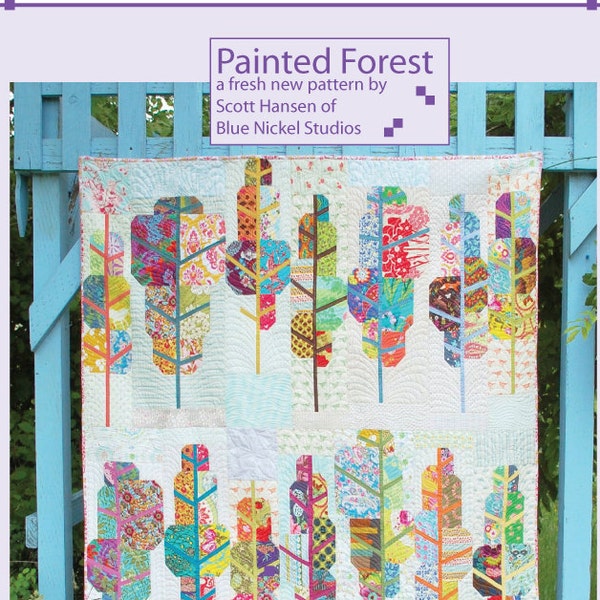 Forest Quilt Pattern - Etsy