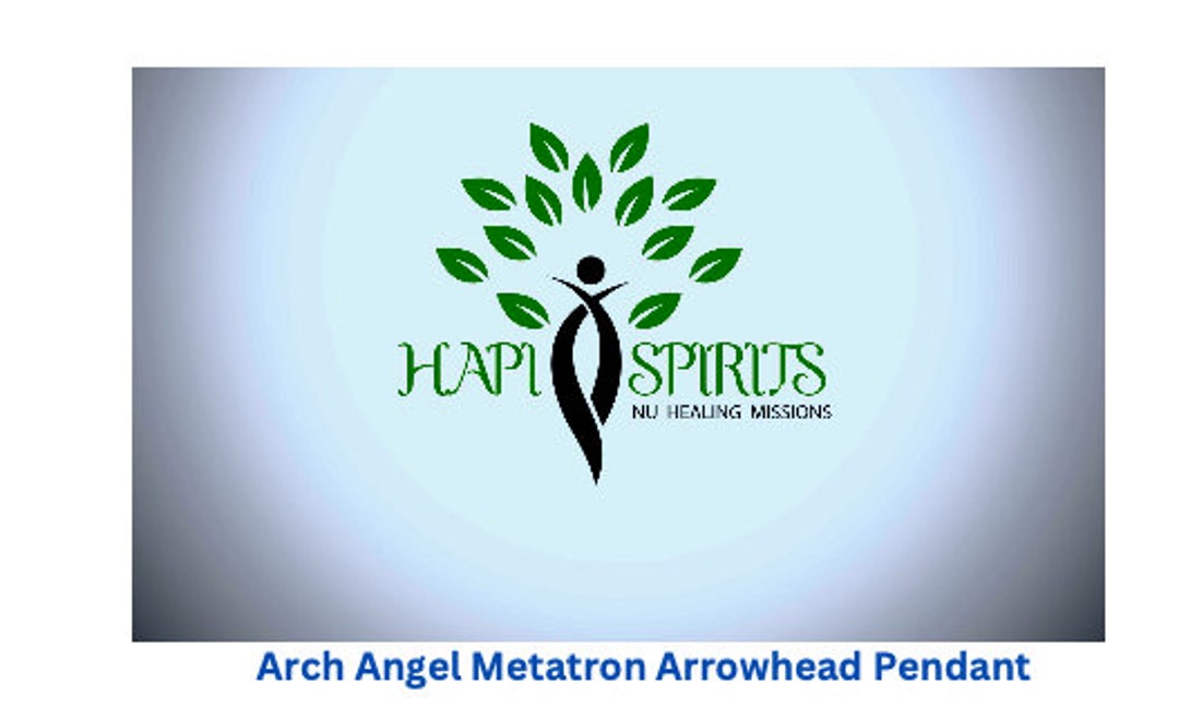 Arch Angel Metatron Native American Arrowhead Necklace - Etsy