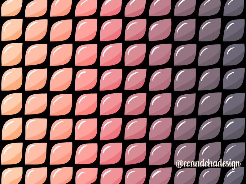 Rosy Dawn Harmony Color Palette, Procreate Color Palette, HEX Codes - Etsy