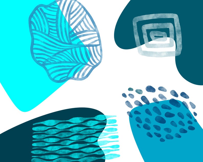 Frozen Lagoon - Procreate Color Palette: 30 Swatches, HEX Codes ...