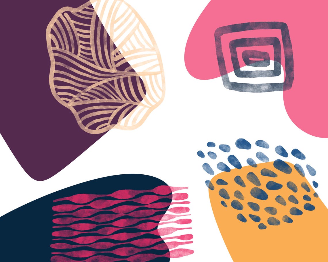 Blueberry Chai - Procreate Color Palette: 30 Swatches, HEX Codes ...