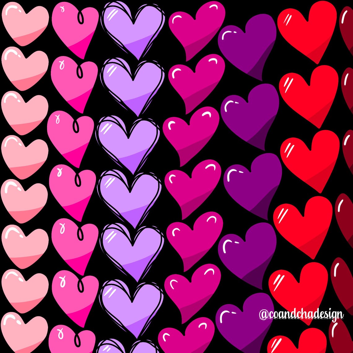 Romantic Day - Procreate Color Palette: 30 Swatches, HEX Codes, Digital ...