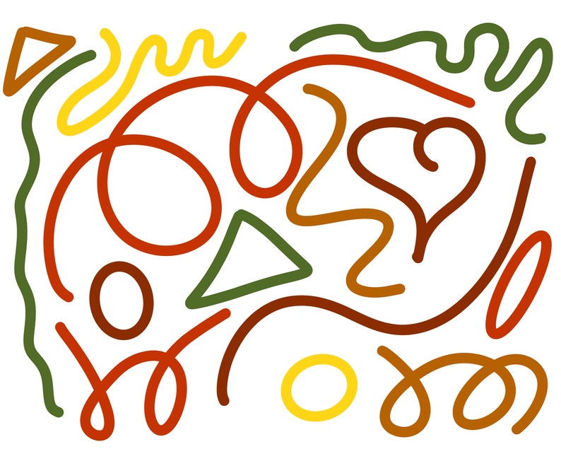 Seventies Nostalgia Color Palette, Procreate Color Palette, HEX Codes ...